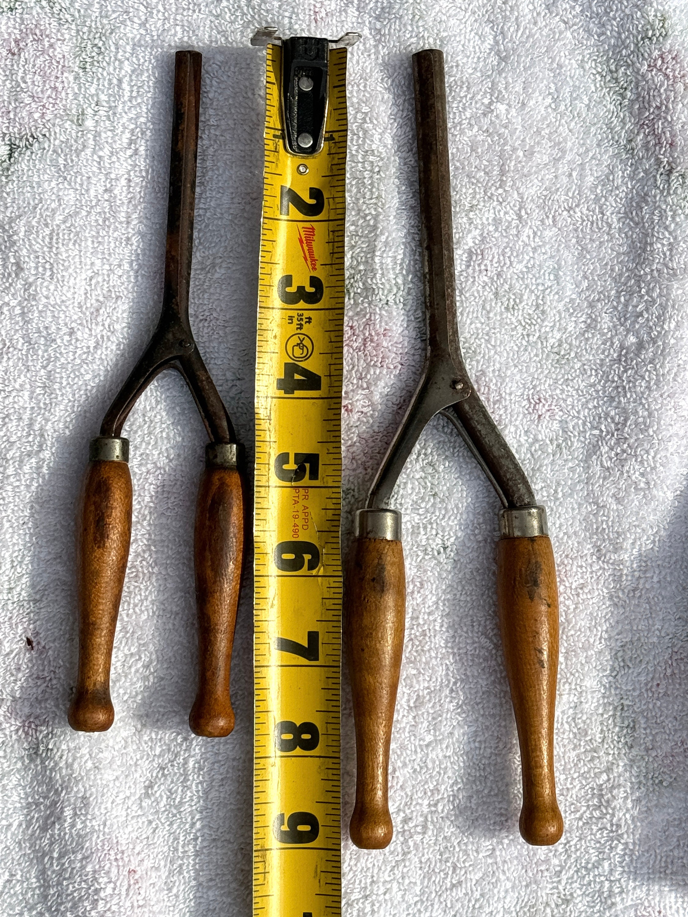 Antique Curling Irons, Hair Curling, Set of Seven - Etsy