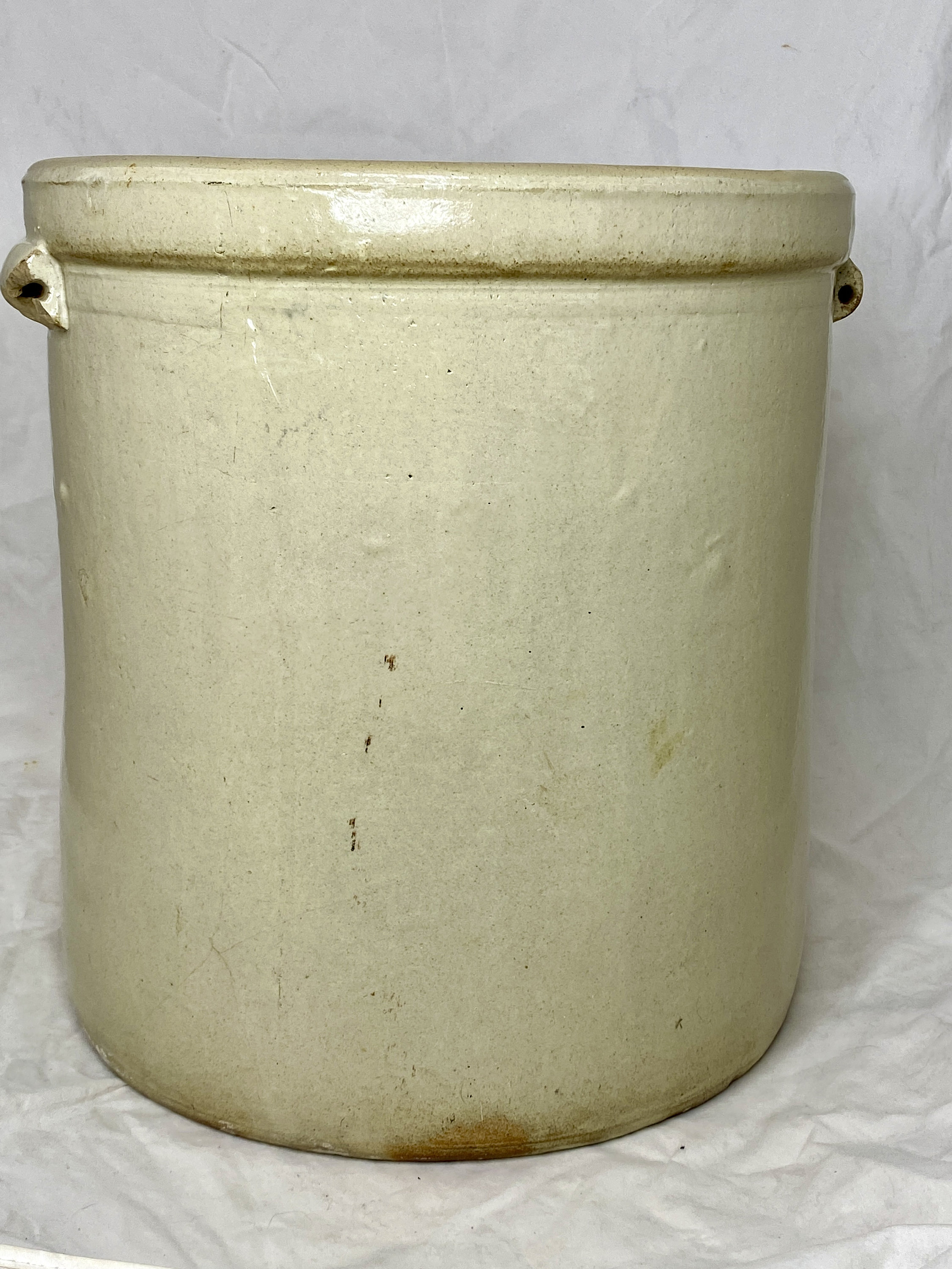 Antique 10 Gallon Western Stoneware Ceramic Crock Maple Leaf - Etsy