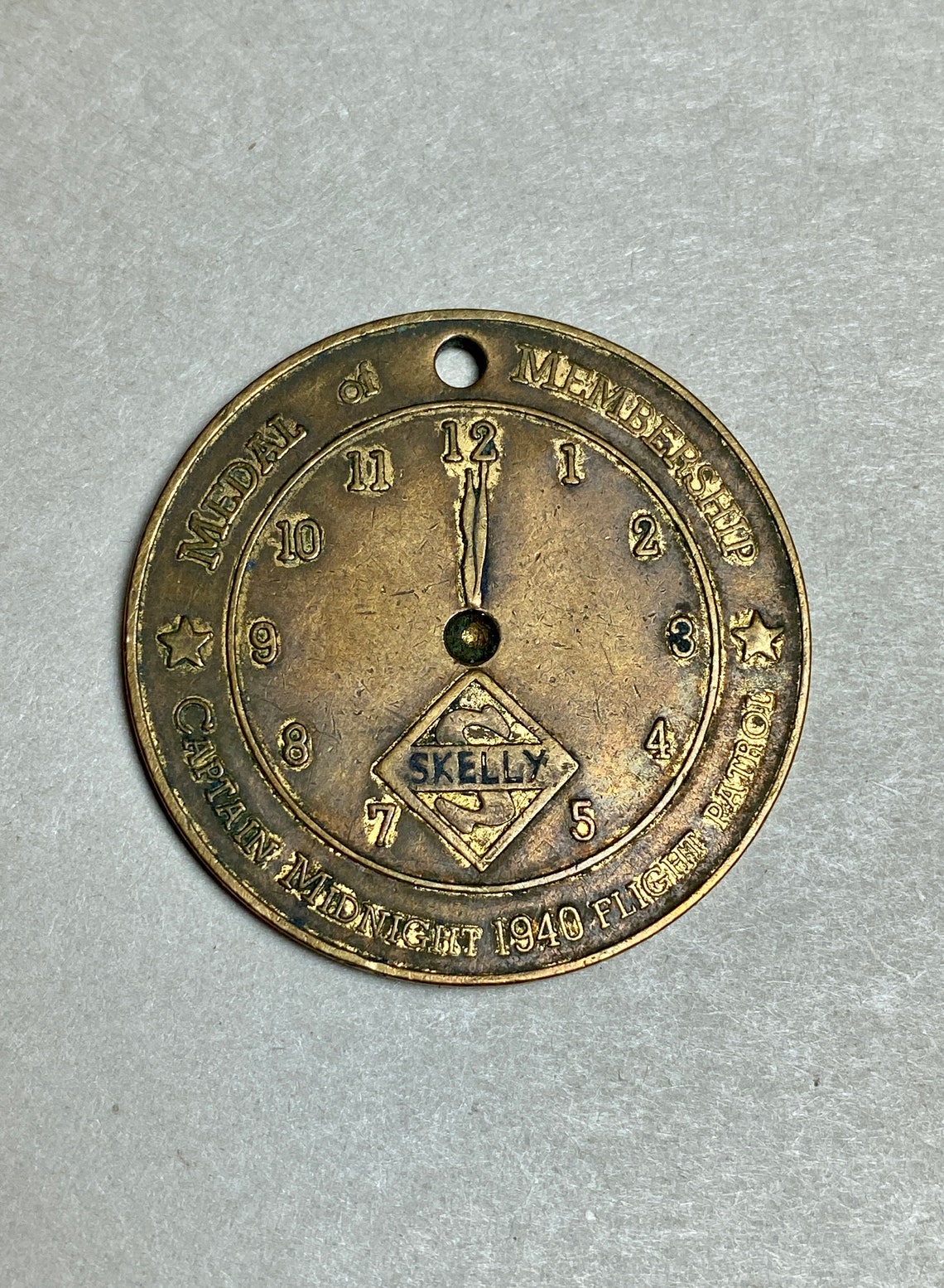 Original 1940 Captain Midnight Flight Patrol Medal Spinner - Etsy