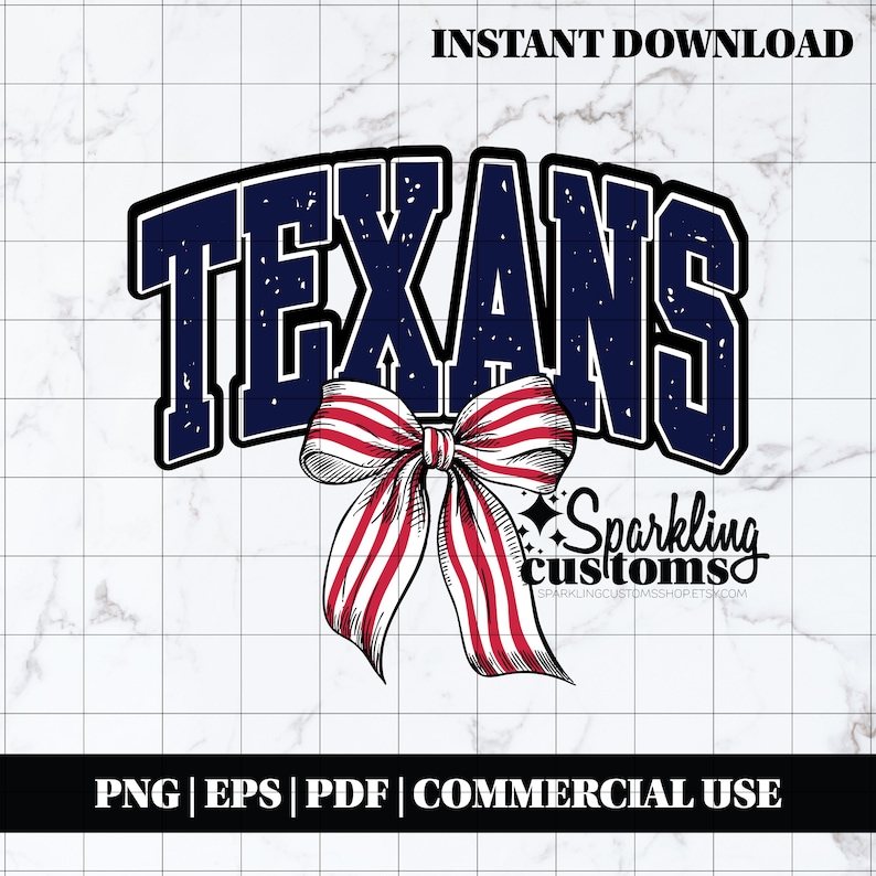 Texans PNG, Digital Download, Shirt File, Trendy Houston PNG, Football ...
