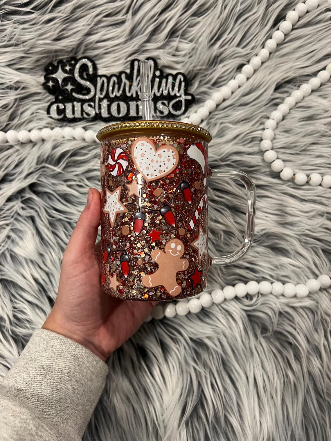 Christmas Junkie, Christmas Cup, Snowglobe Tumbler, Glitter Globe ...