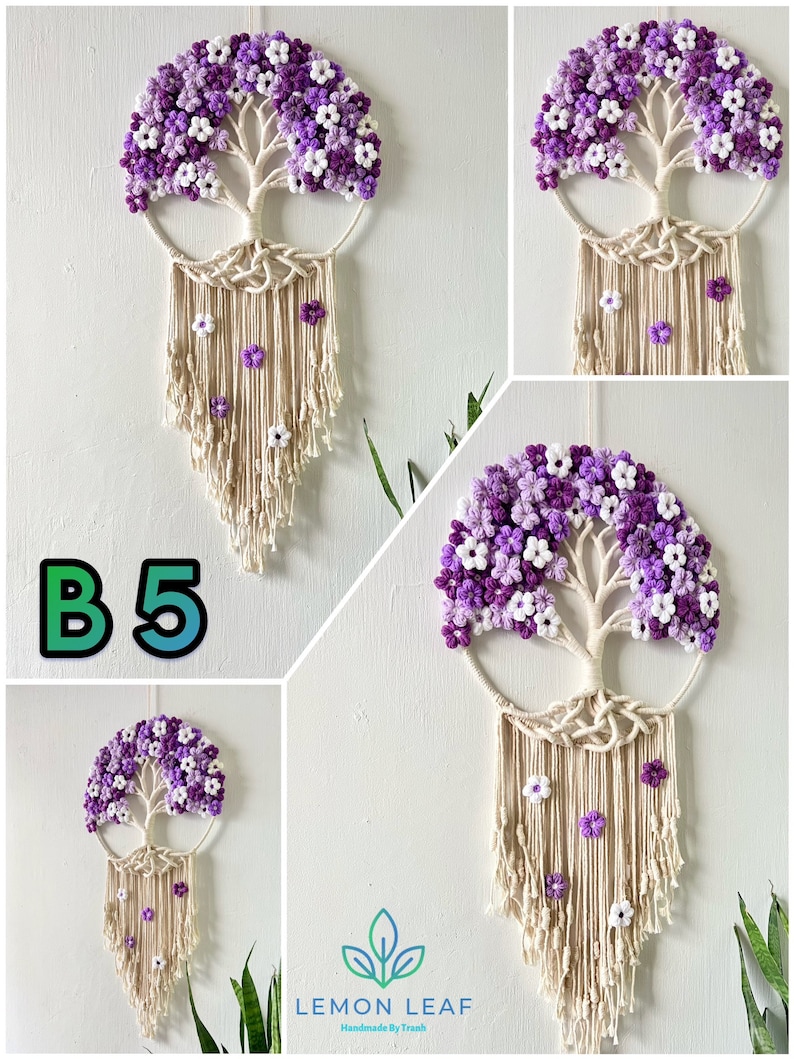 Handmade Tree of Life Macrame Wall Hanging: Boho Home Decor - Etsy