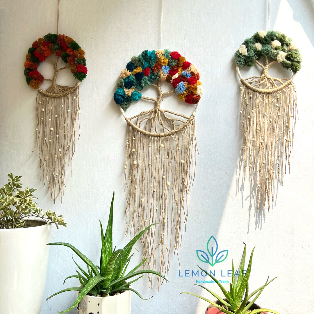 Tree of Life Macrame Wall Hanging, Handmade Macrame Wall Hanging, Gift ...