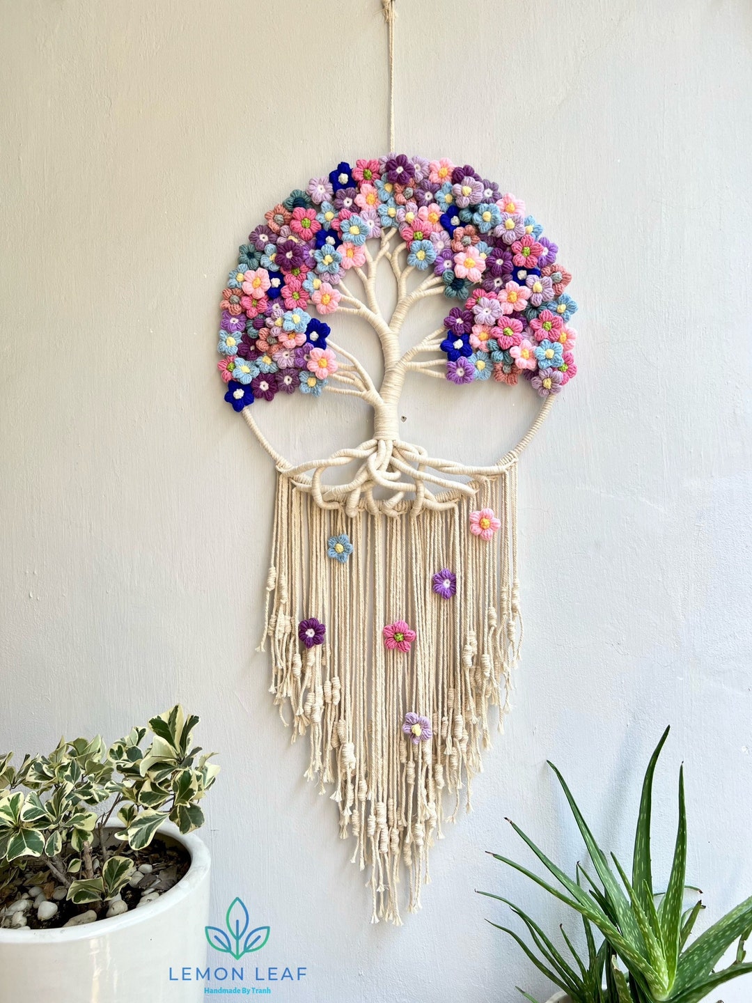 Tree of Life Macrame Wall Hanging, Handmade Macrame Wall Hanging, Gift ...