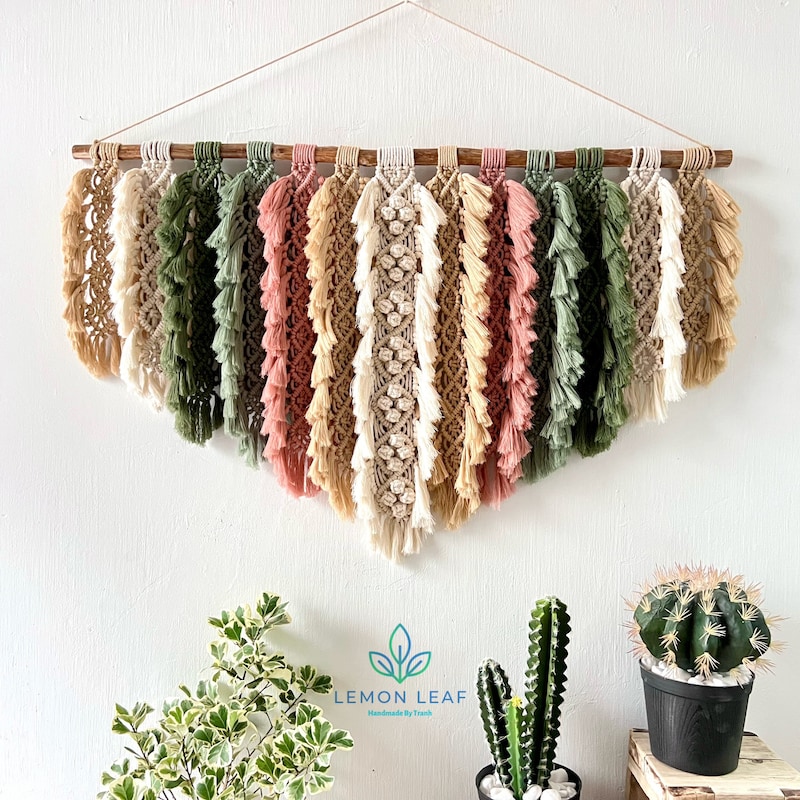 LemonLeafMacrame - Etsy