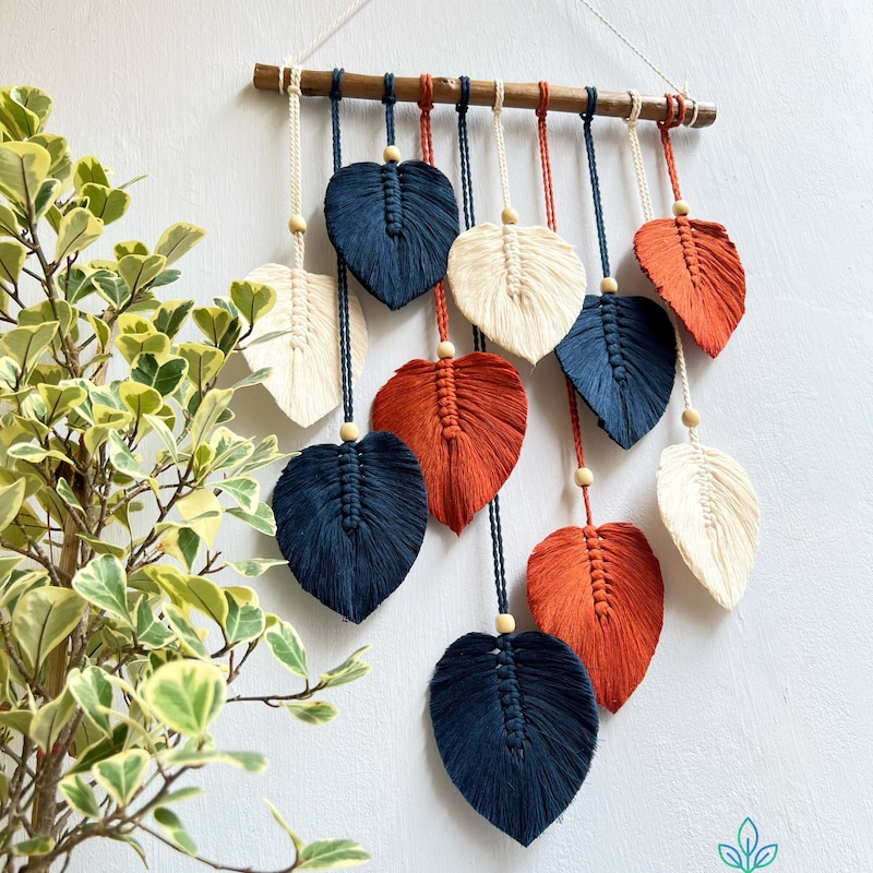 Macrame Leaf Pattern - Etsy