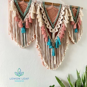 Boho Macrame Wall Hanging, Macrame Wall Hanging, Custom Wall Macrame ...