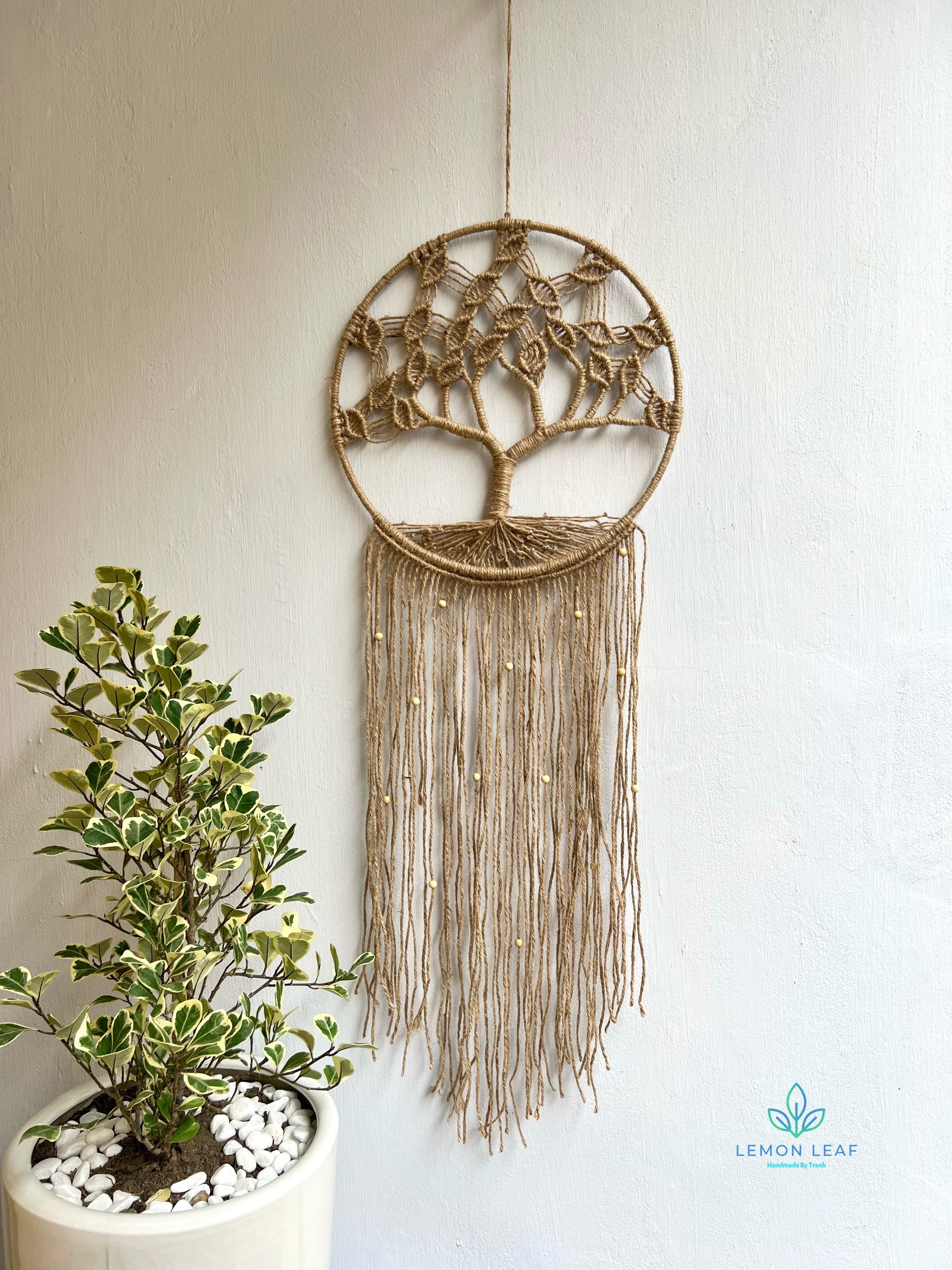 Tree of Life Macrame Wall Hanging Handmade Macrame Wall - Etsy