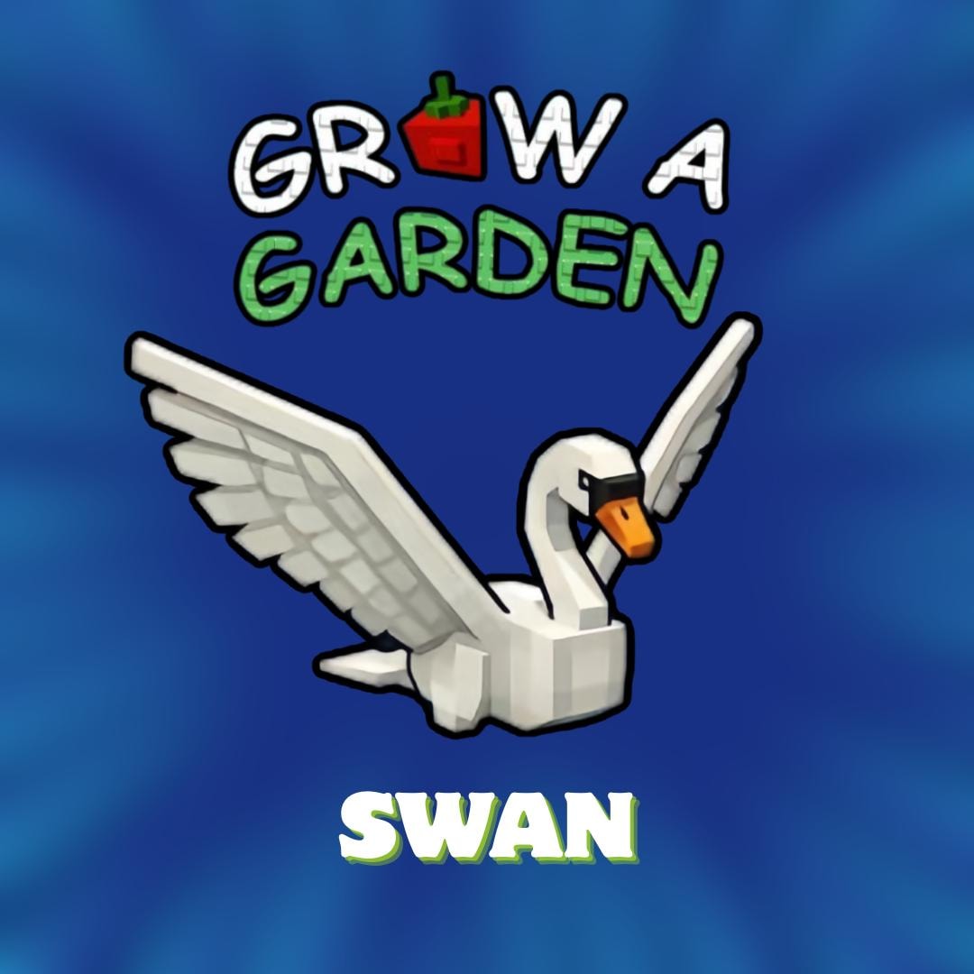 Swan - Grow a Garden | Read Description - Etsy