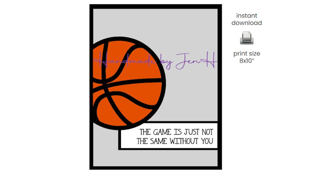 Printable Get Well Card, Printable Get Well Soon Card for Men, Sports ...