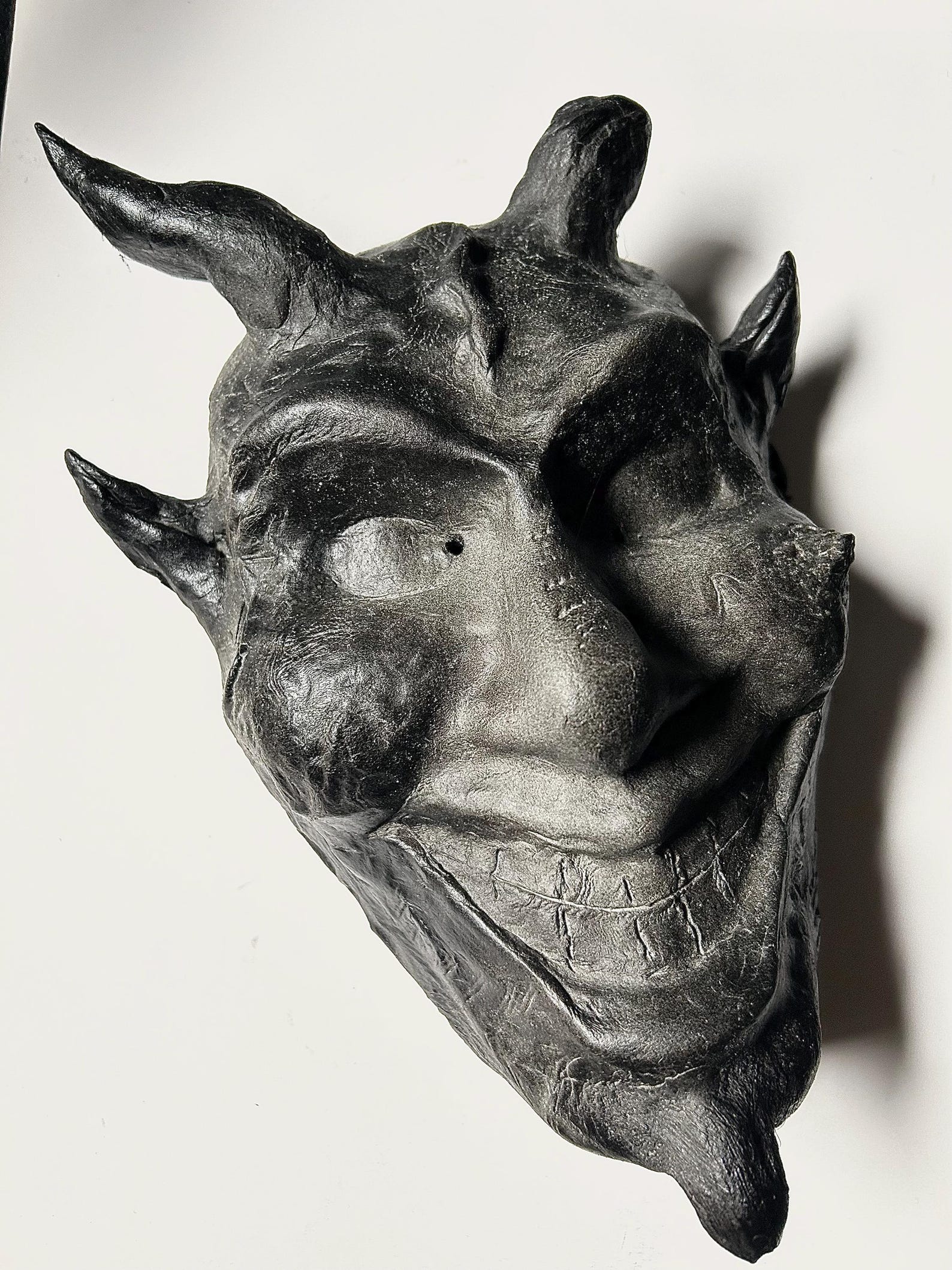 Funny Mischievous Devil Mask – Stone Wall Decoration - Etsy
