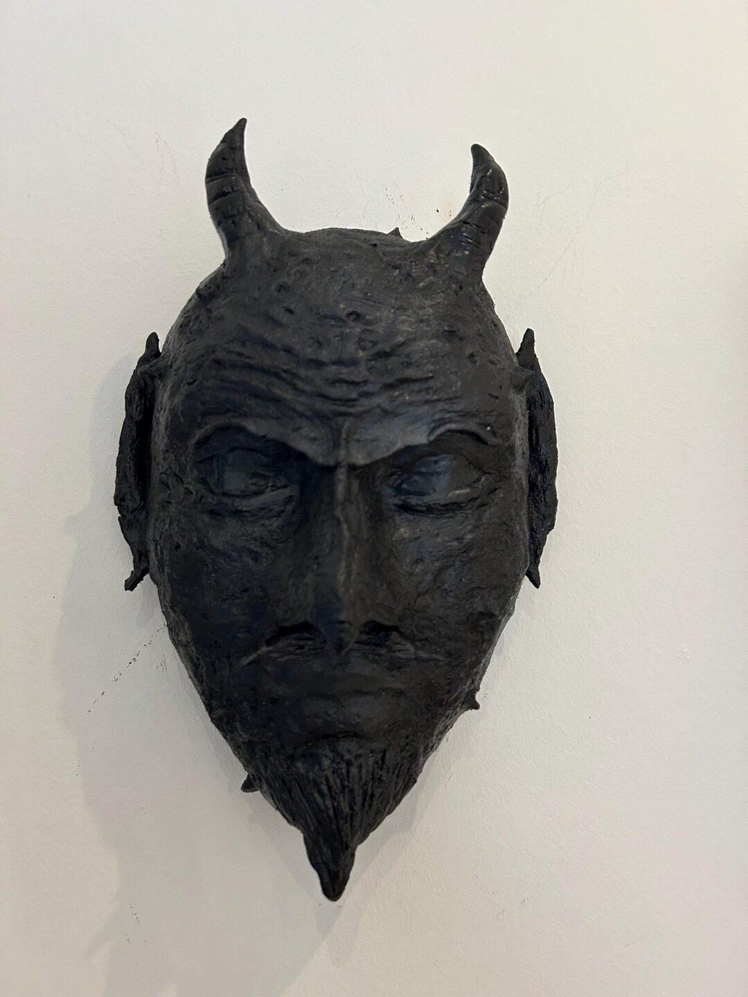 Stone Old Devil Mask Perfect for Wall Decoration - Etsy