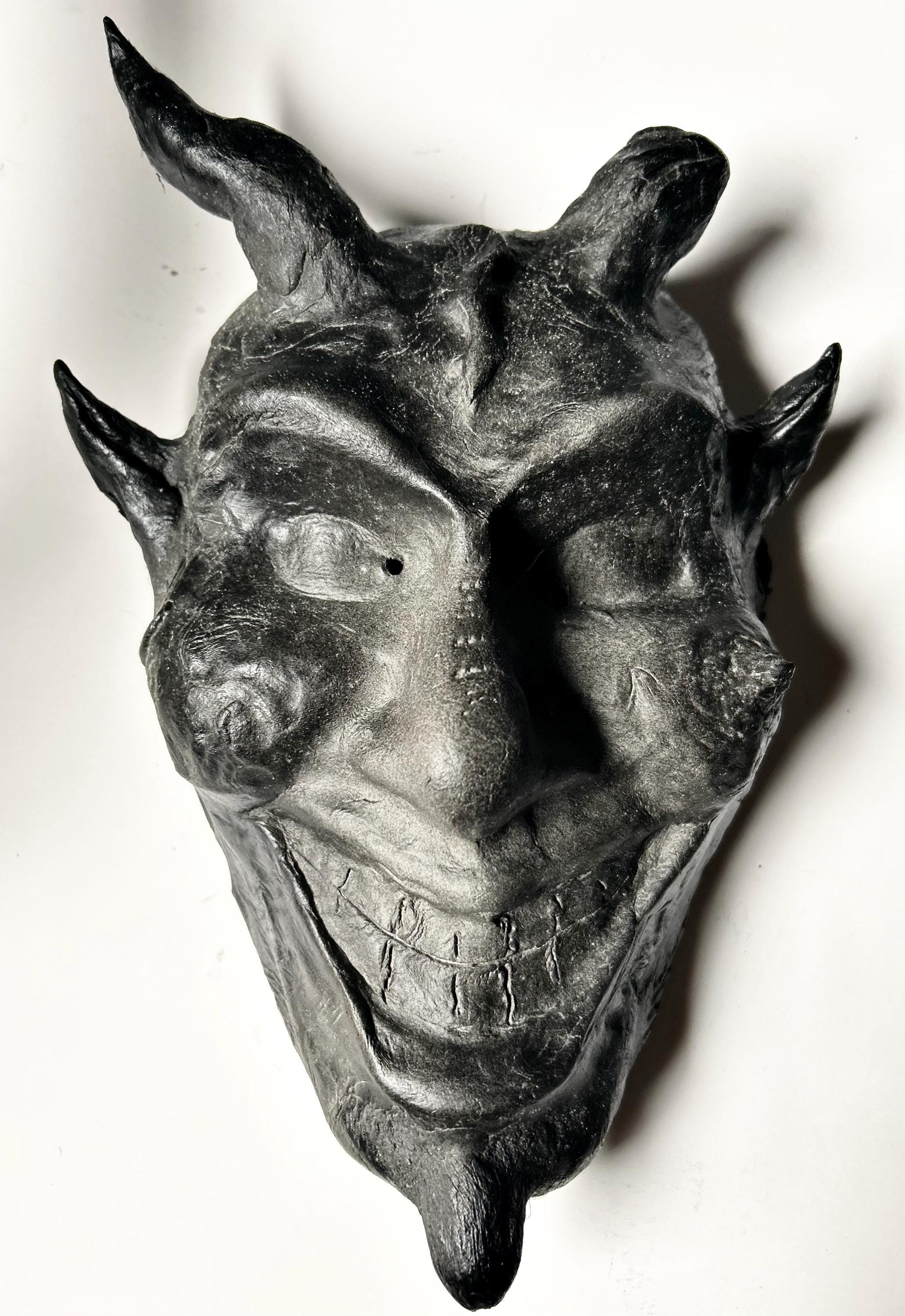 Funny Mischievous Devil Mask – Stone Wall Decoration - Etsy