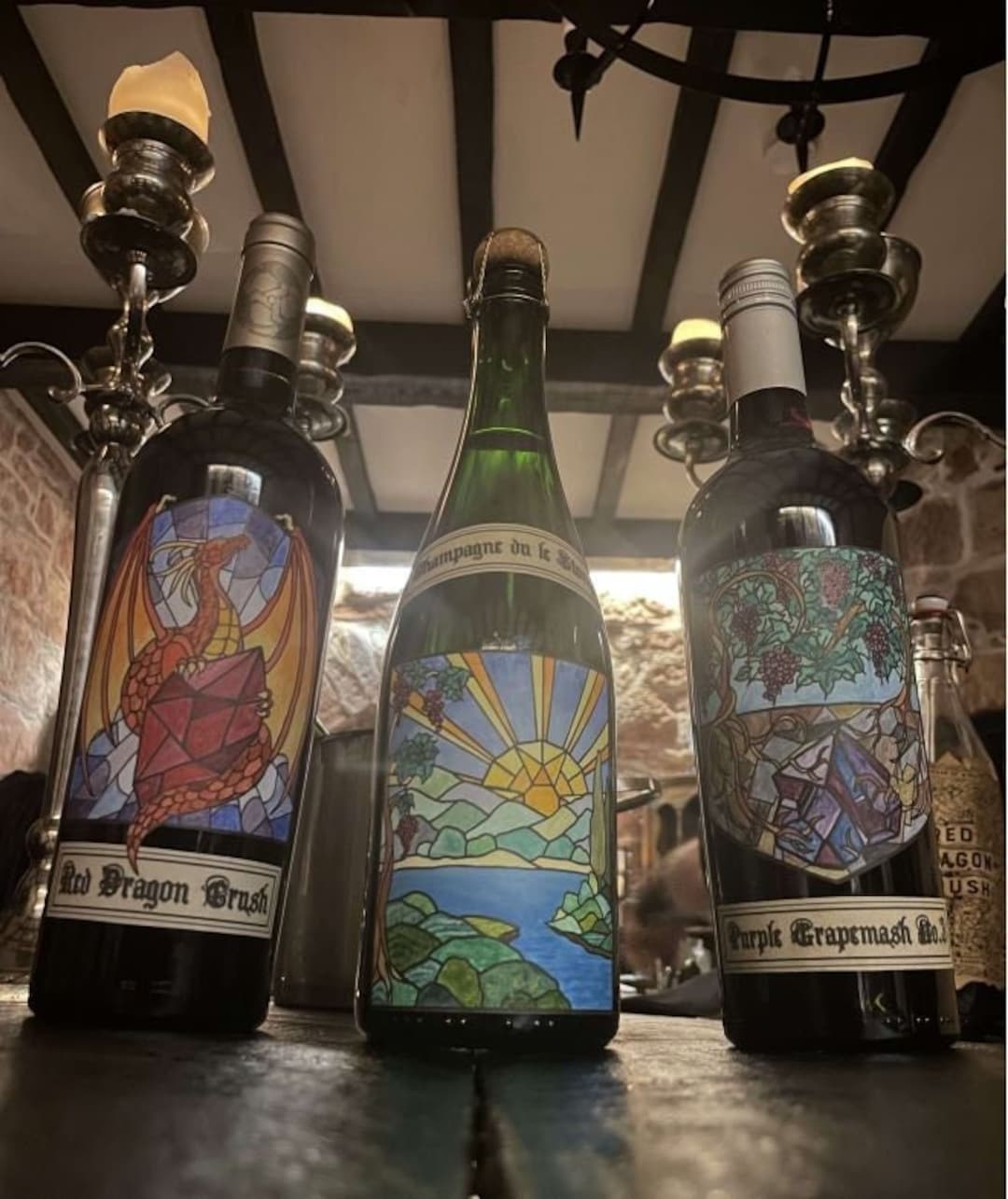 Wizard of Wines Labels - Digital Download - Etsy