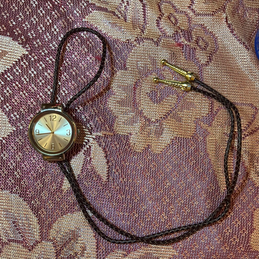 Stevie Watch Bolo Tie - Etsy