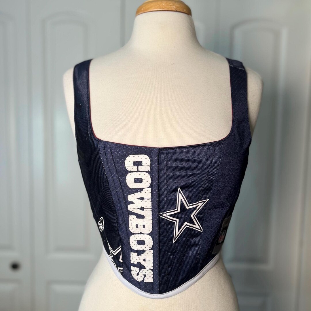 Dallas Cowboys Jersey Corset - Etsy