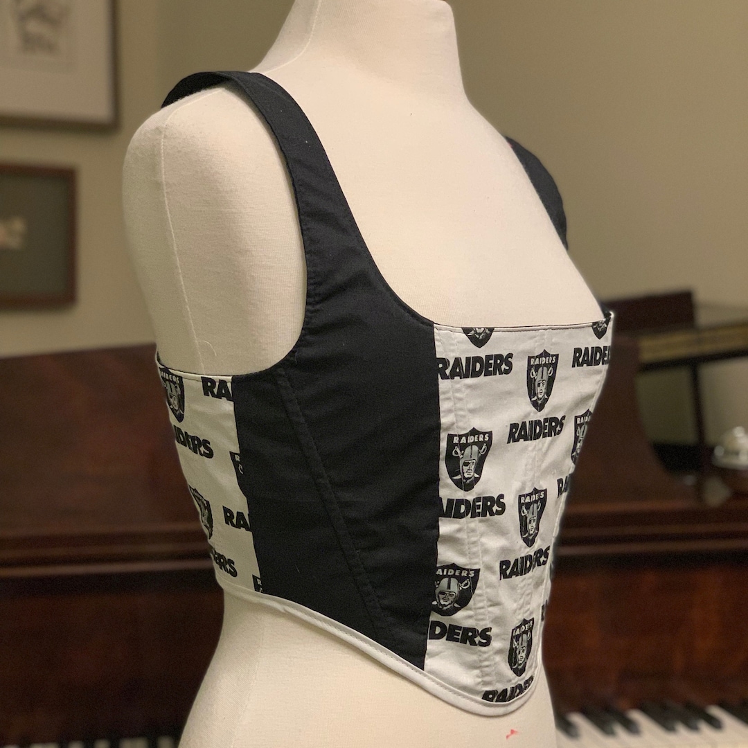 LV Raiders NFL Corset - Etsy
