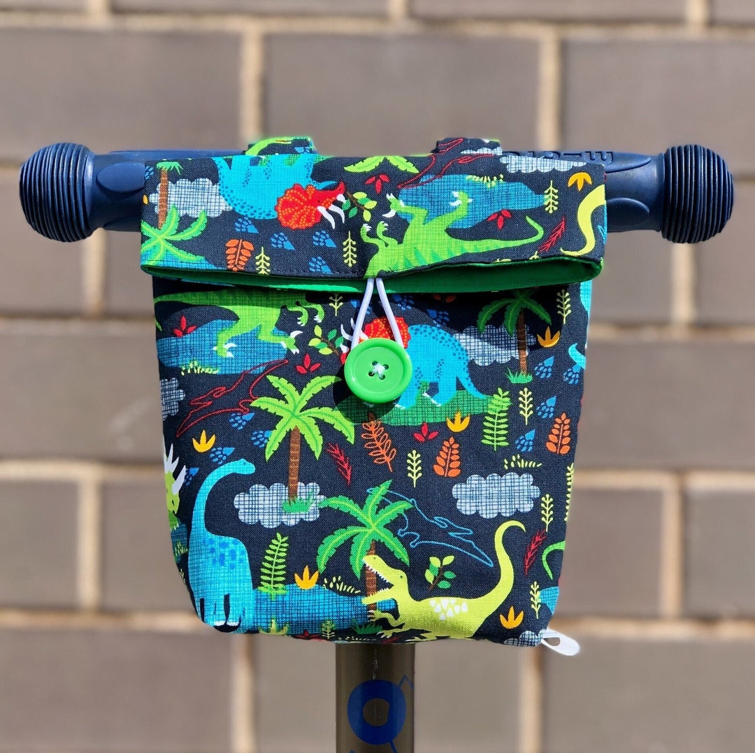 Dinosaur Bike/scooter Handlebar Bag for Kids - Etsy