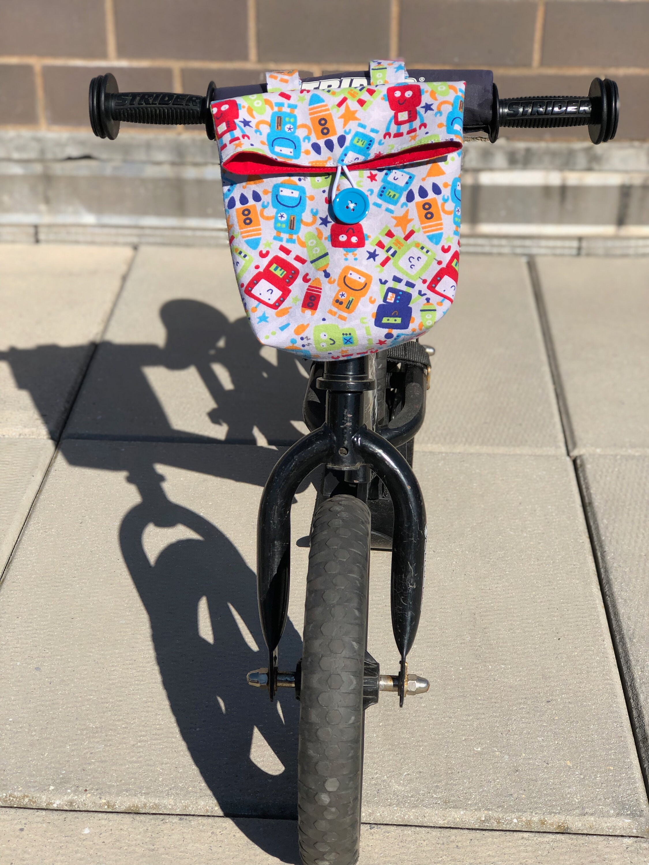 Robot Bike/scooter Handlebar Bag for Kids - Etsy