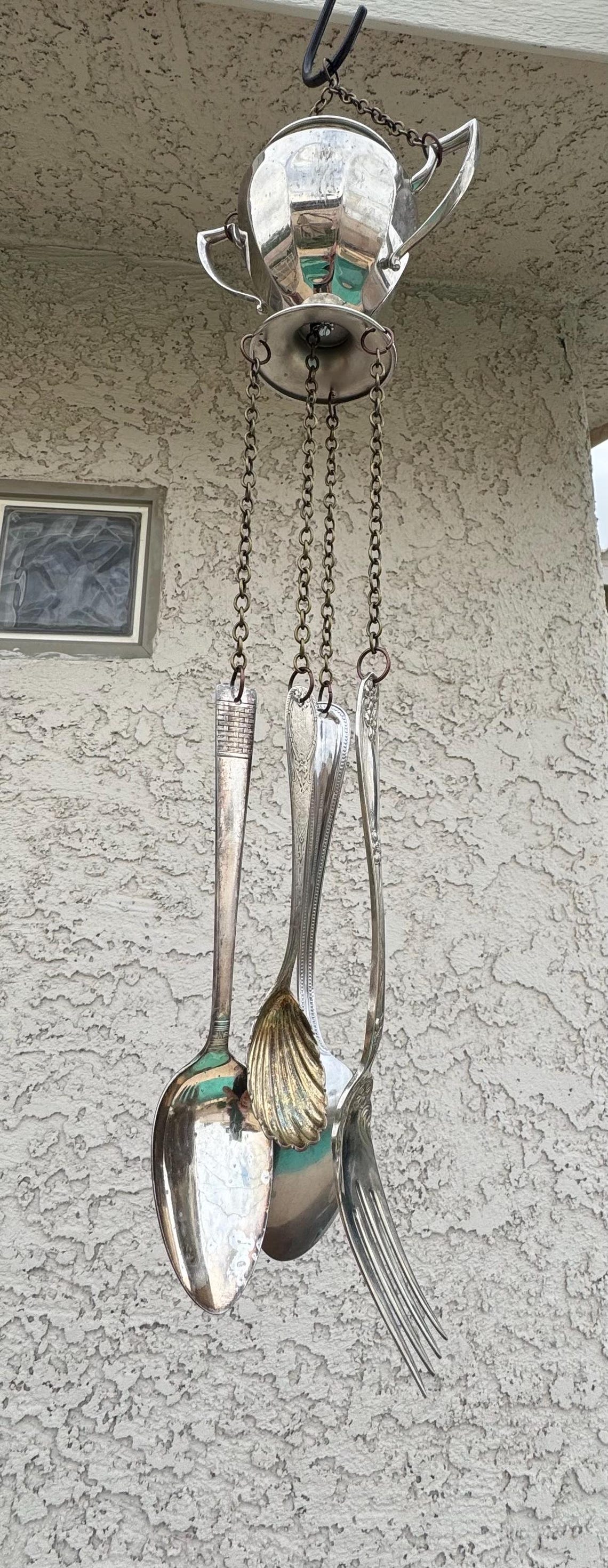 Silverware Wind Chimes (22in.) - Etsy