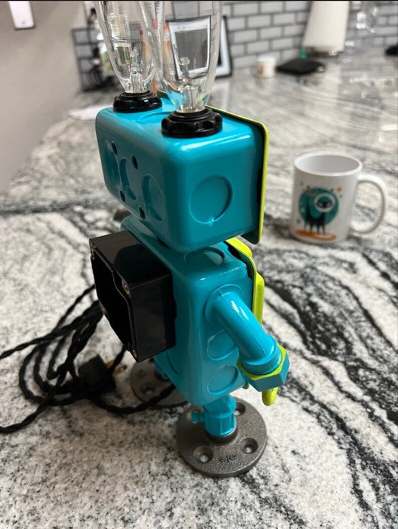 Mid Century Atomic Art USB Charging Station - Etsy