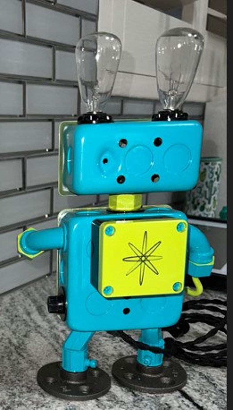 Mid Century Atomic Art USB Charging Station - Etsy