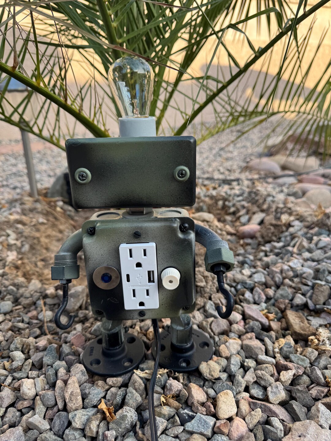 Military GI Robot USB Charging Station - Etsy
