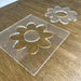 Flower Template - Router Template - Clear Acrylic Template - Acrylic ...