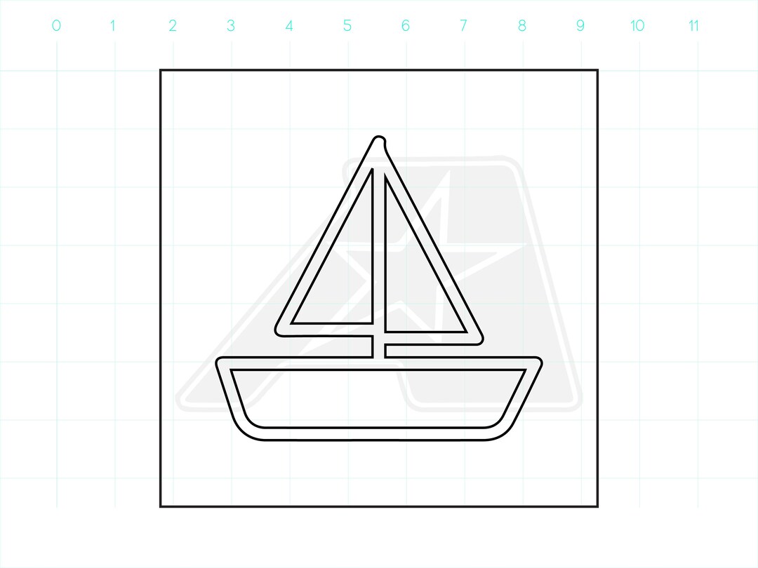 Boat Template - Router Template - Clear Acrylic Template - Acrylic ...