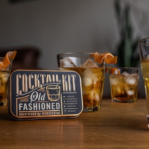 Old Fashioned Cocktail Kit - Etsy