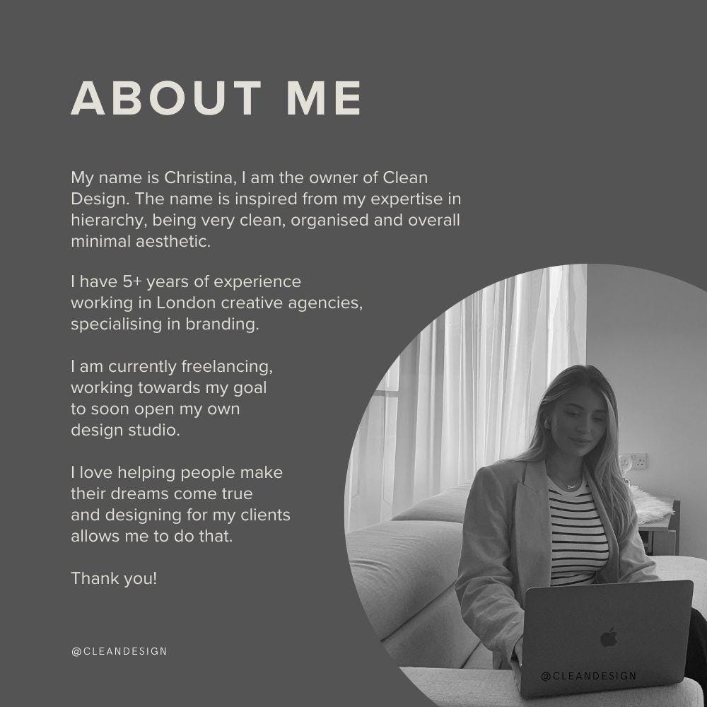 Creative CV One-pager Template for Graphic Designers | Modern, Editable ...