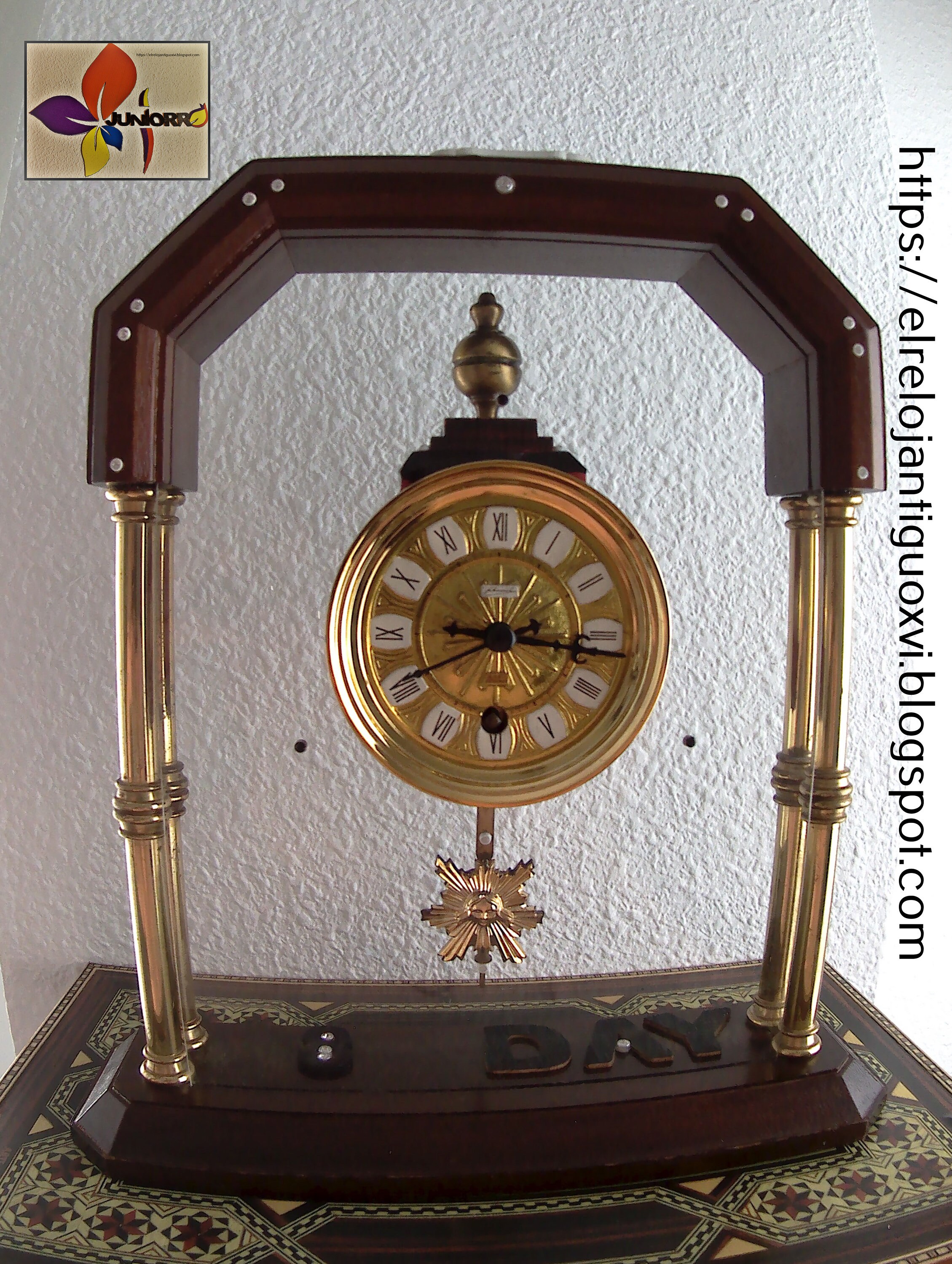 Antique Clock Schmid-schlenker - Etsy