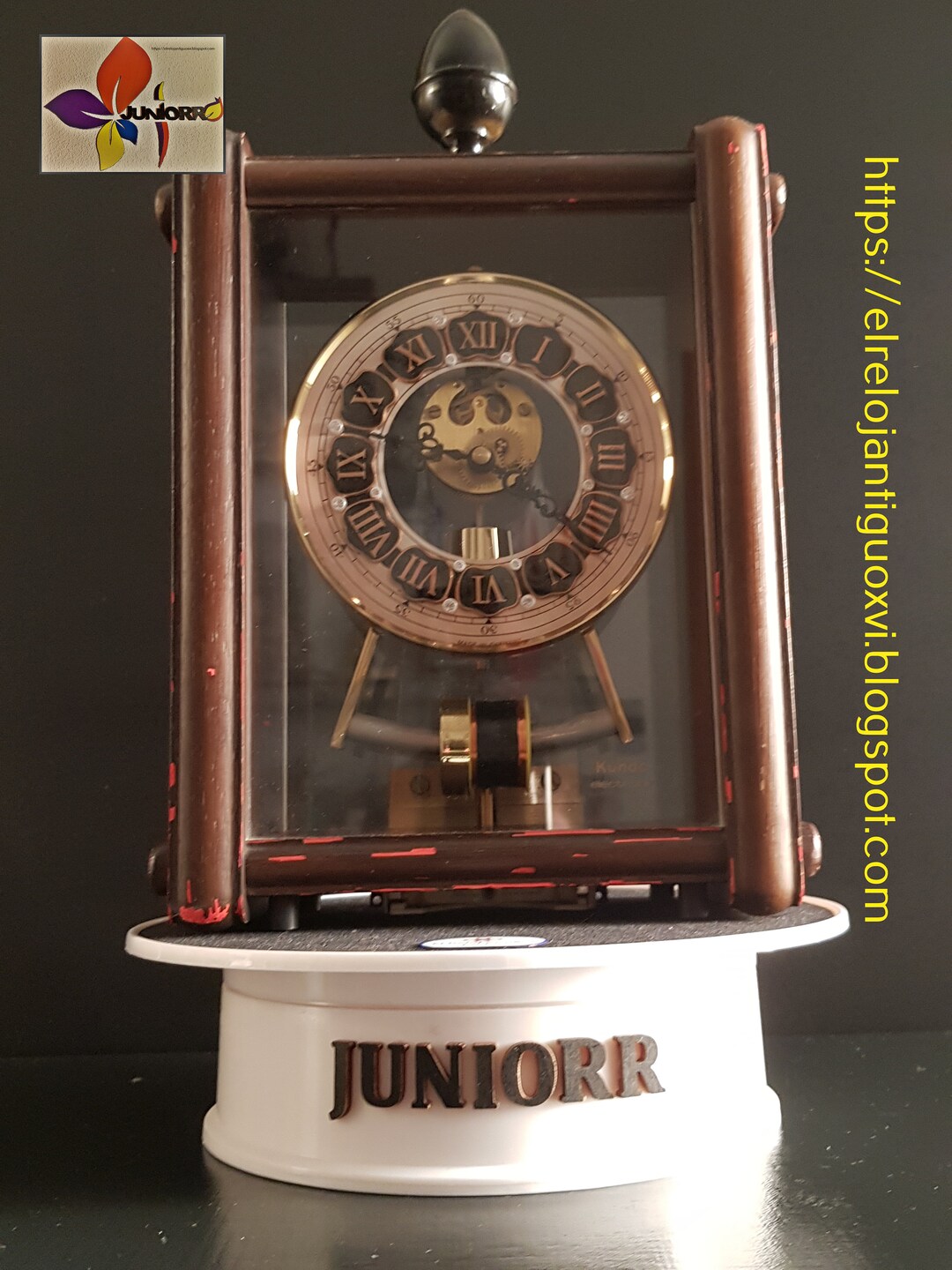 Antique Clock KUNDO - Etsy