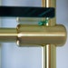2-way Brass Connector | Custom Shelf Fittings | Made to Order Full ...