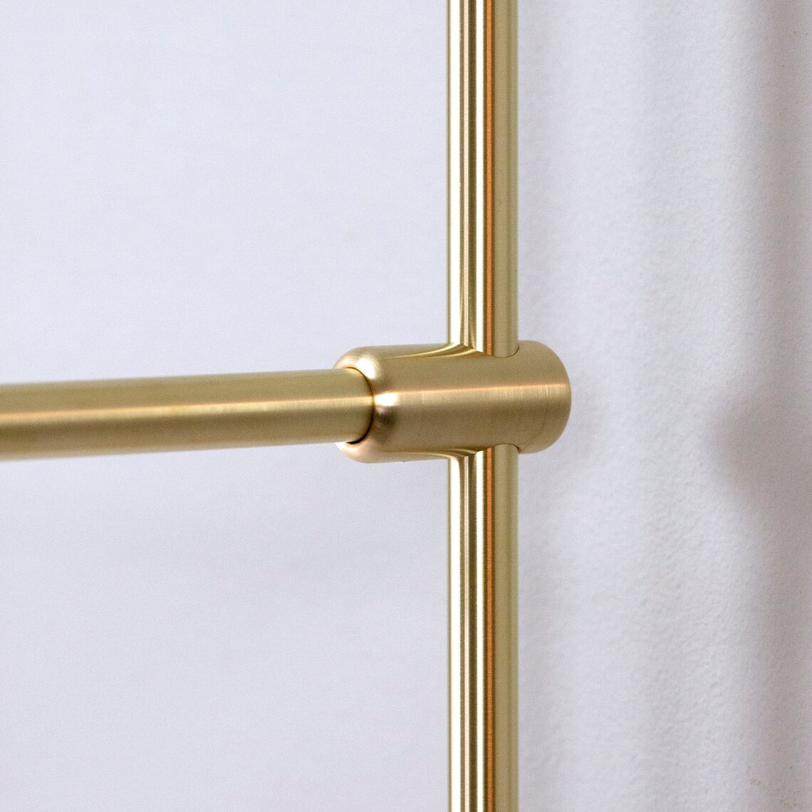 2-way Brass Connector Custom Shelf Fittings Made to Order - Etsy