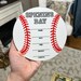 Baseball Baby Stat Sign Hello World Hospital Announcement Baby Boy Name ...