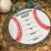 Baseball Baby Stat Sign Hello World Hospital Announcement Baby Boy Name ...
