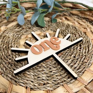 First Trip Around the Sun Cake Topper Sun Cake Topper Boho Sun Themed ...