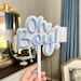 Oh Boy Cake Topper, 3D Baby Shower Cake Topper, Boy Baby Shower, Oh Boy ...