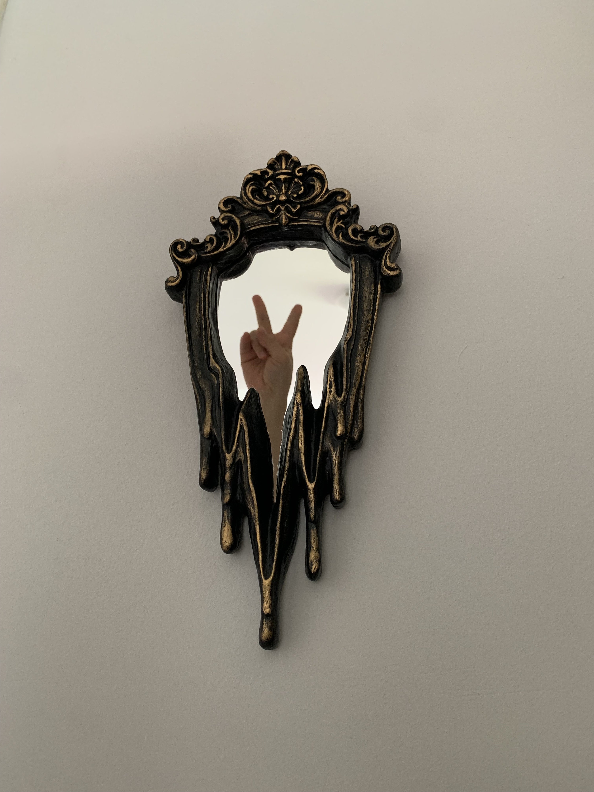 Unique Liquid Mirror Handmade - Etsy