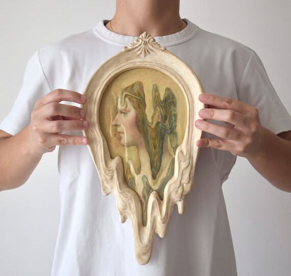 Unique Circular Liquid Frame Custom Painting contemporary - Etsy