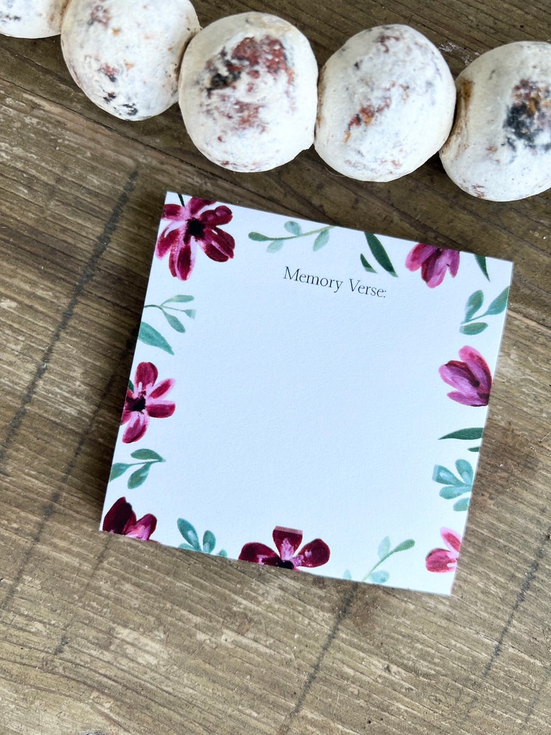 Prayer Post-its/ Memory Verse Post-its - Etsy