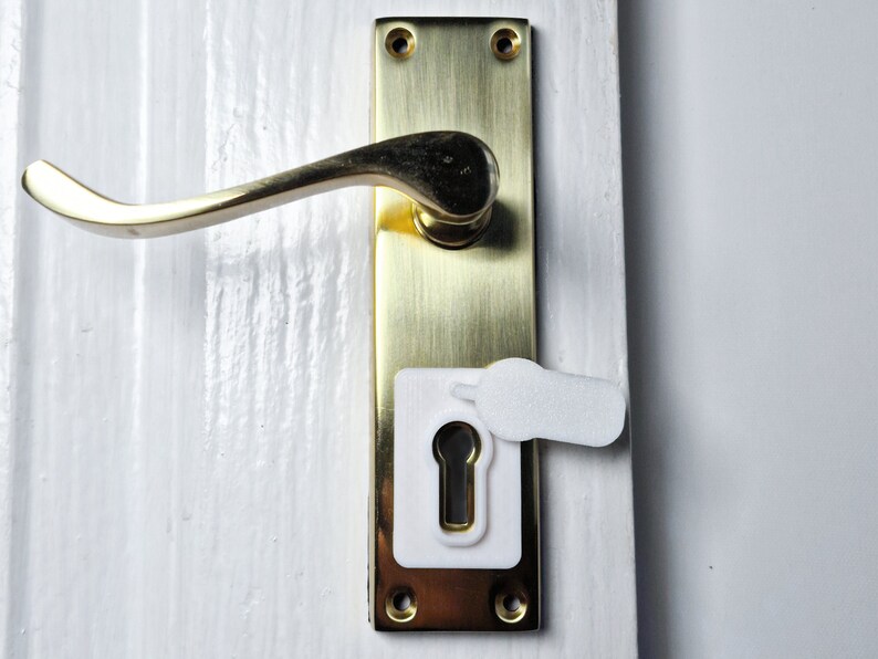 Traditional Keyhole Draught Excluder Stopper Key Cover Cap Standard ...