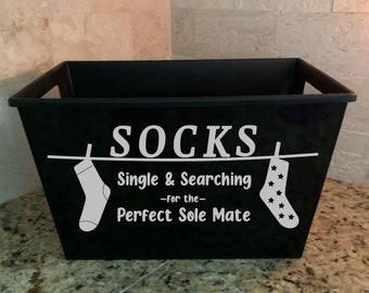 Lost Sock Bucket - Etsy