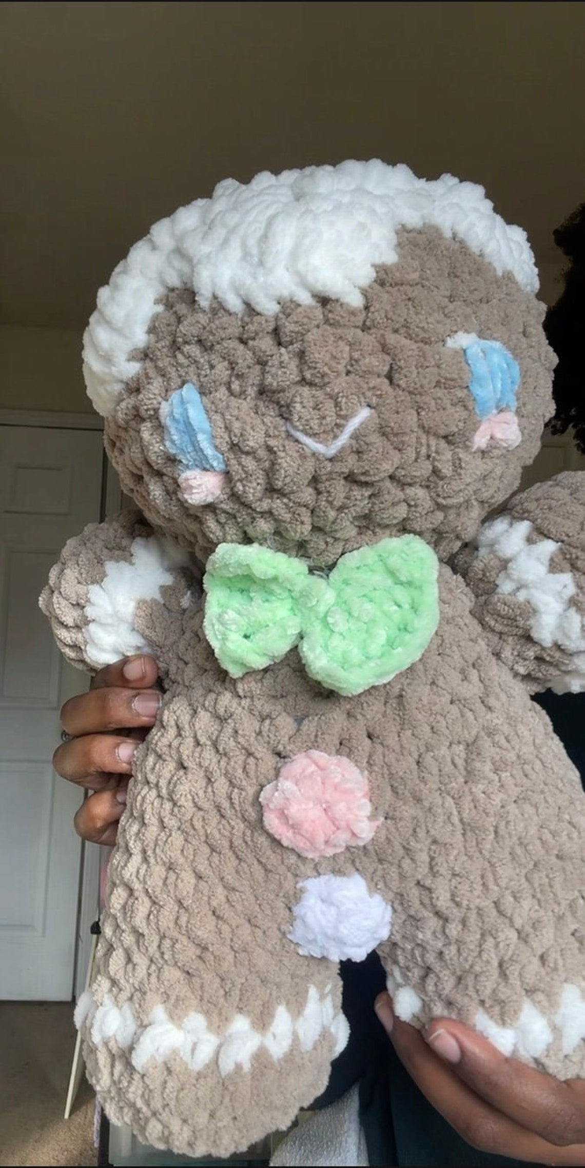 Gingerbread Man Plushie - Etsy