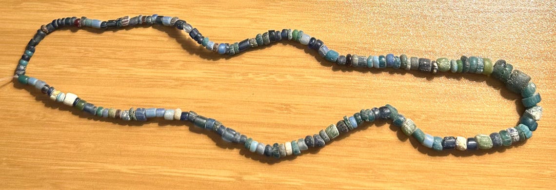 Ancient Excavated Assorted Trade Beaded Strand #2061 - Etsy