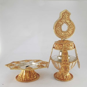 23 CM, Tibetan TSEBUM, Vase for Long Life Buddhist Rituals, Deeply ...