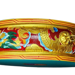 45 Cm Diameter, Traditional Tibetan Drum DHYANGRO for Buddhist Rituals ...