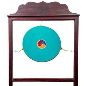 45 Cm Diameter, Traditional Tibetan Drum DHYANGRO for Buddhist Rituals ...
