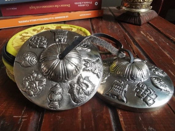 7.3 Cm Diameter Bronze Tingsha for Buddhist Rituals - Etsy